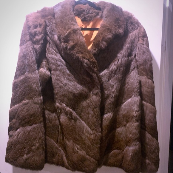 CHANEL | Tops | Chanel Fur Coat | Poshmark